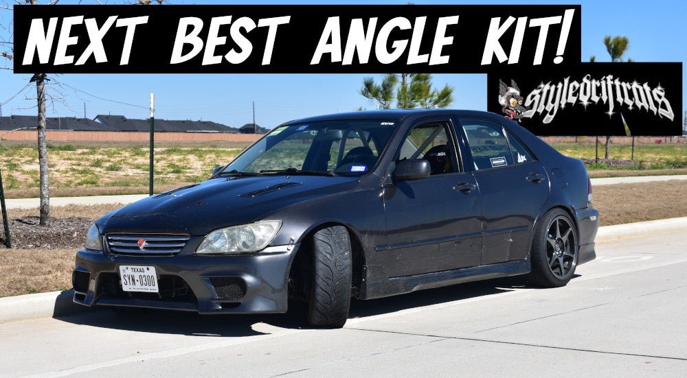 Install Style Drift Rats Angle Kit for IS300, JZX & JZS Drift Upgrade ...