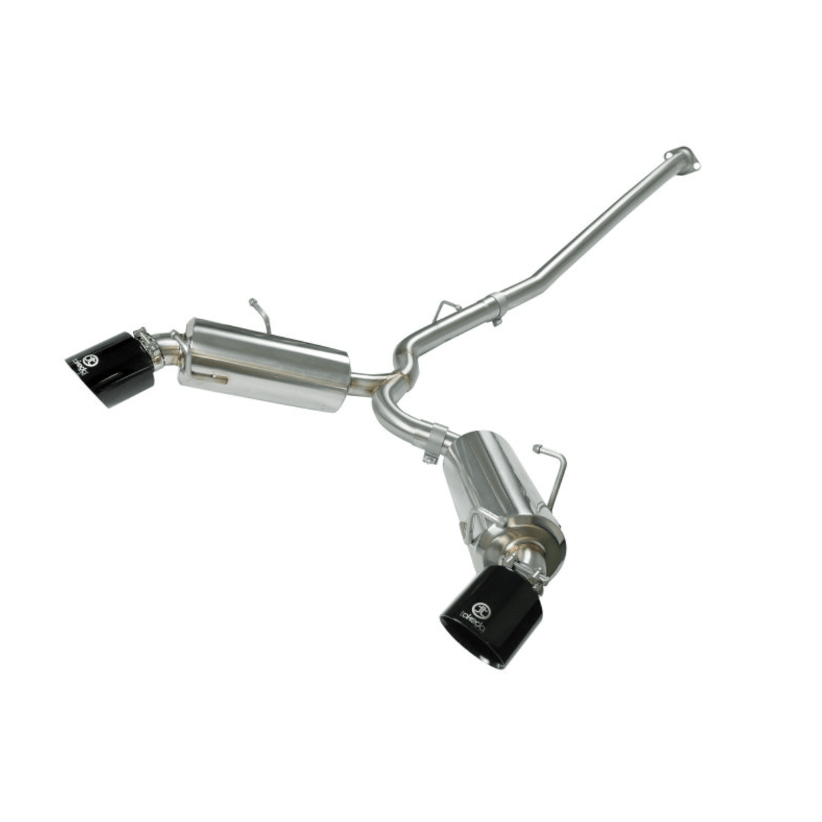 aFe Takeda Dual Axle-Back Exhaust System FR-S / BRZ / 86 13-23 - Black ...