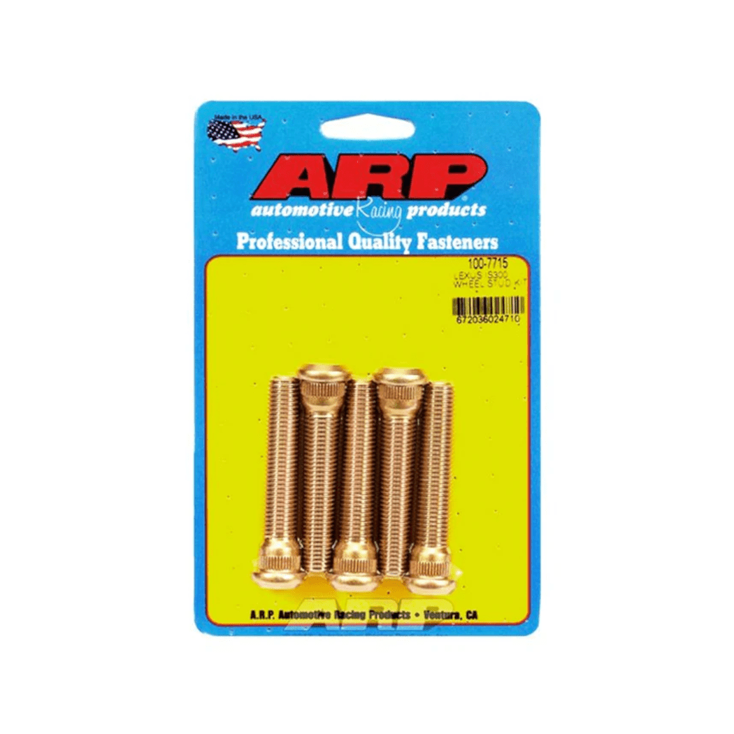 ARP Extended Wheel Studs Kit Standard Tip Lexus IS300 01-05 (100-7715) — Lunaticsco