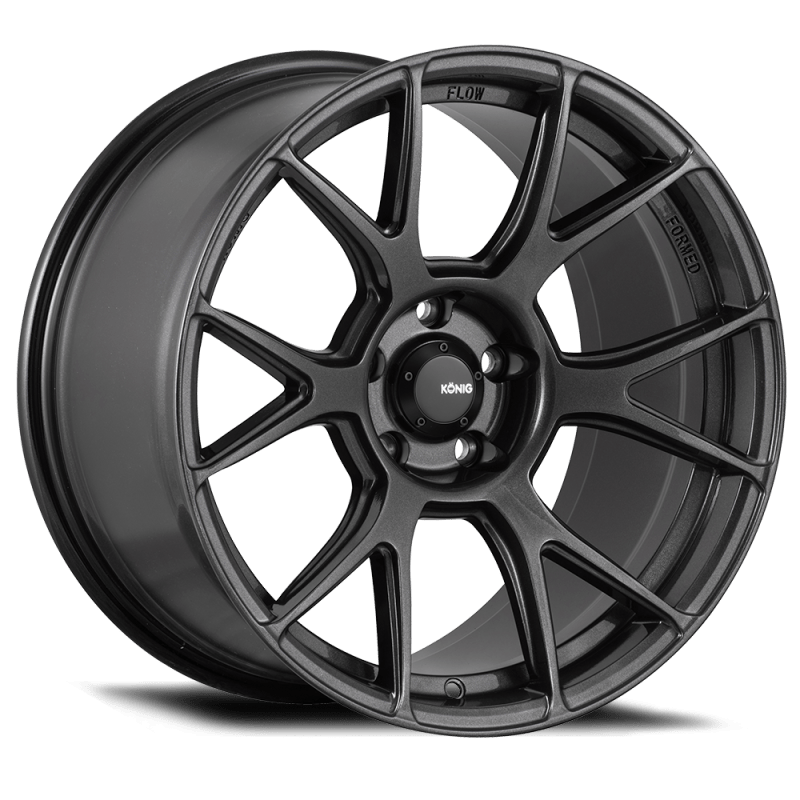 Konig Ampliform 17x8 5x114.3 ET40 Dark Metallic Graphite — Lunaticsco