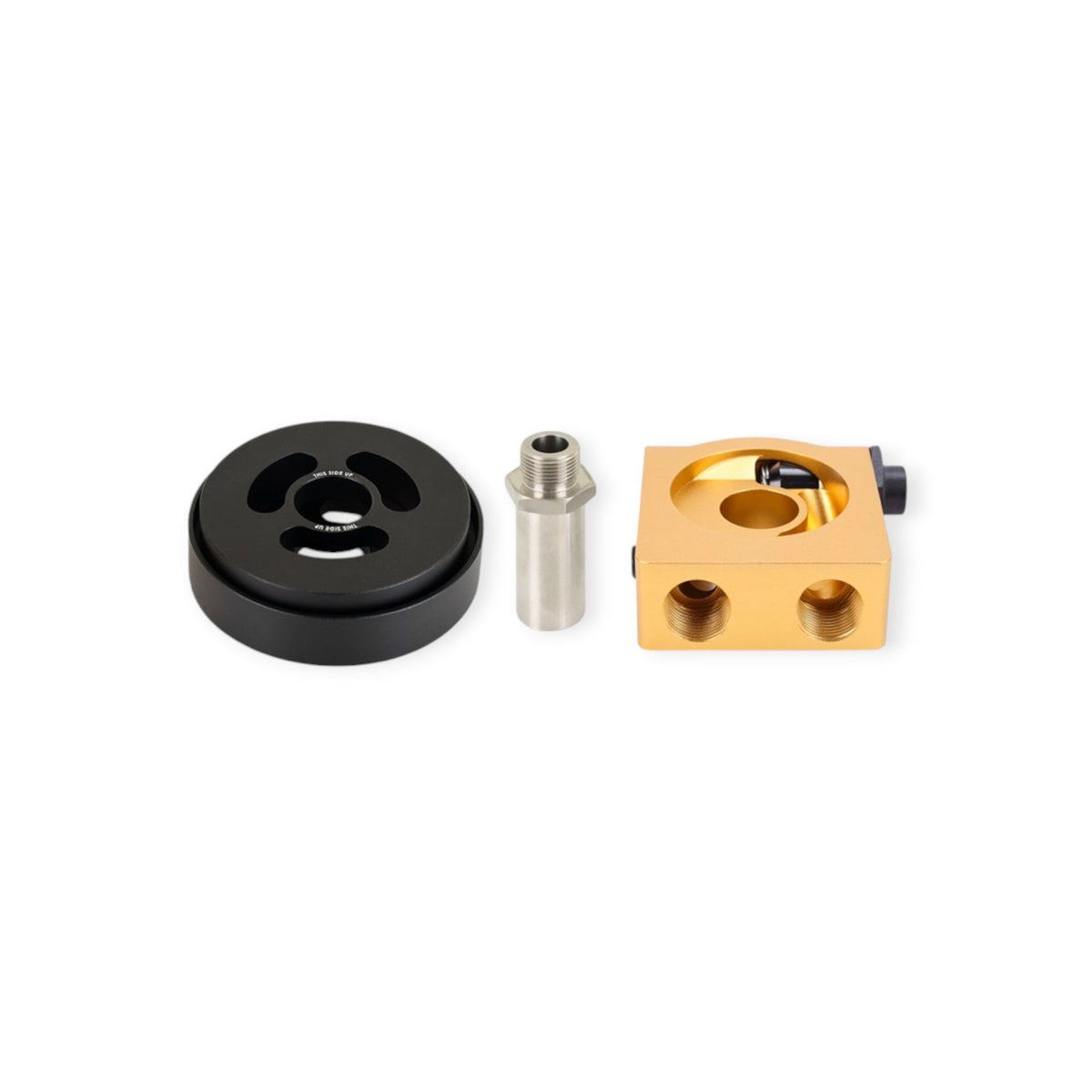 Mishimoto Thermostatic Sandwich Plate and Adapter Gold FRS / BRZ / GT8 ...