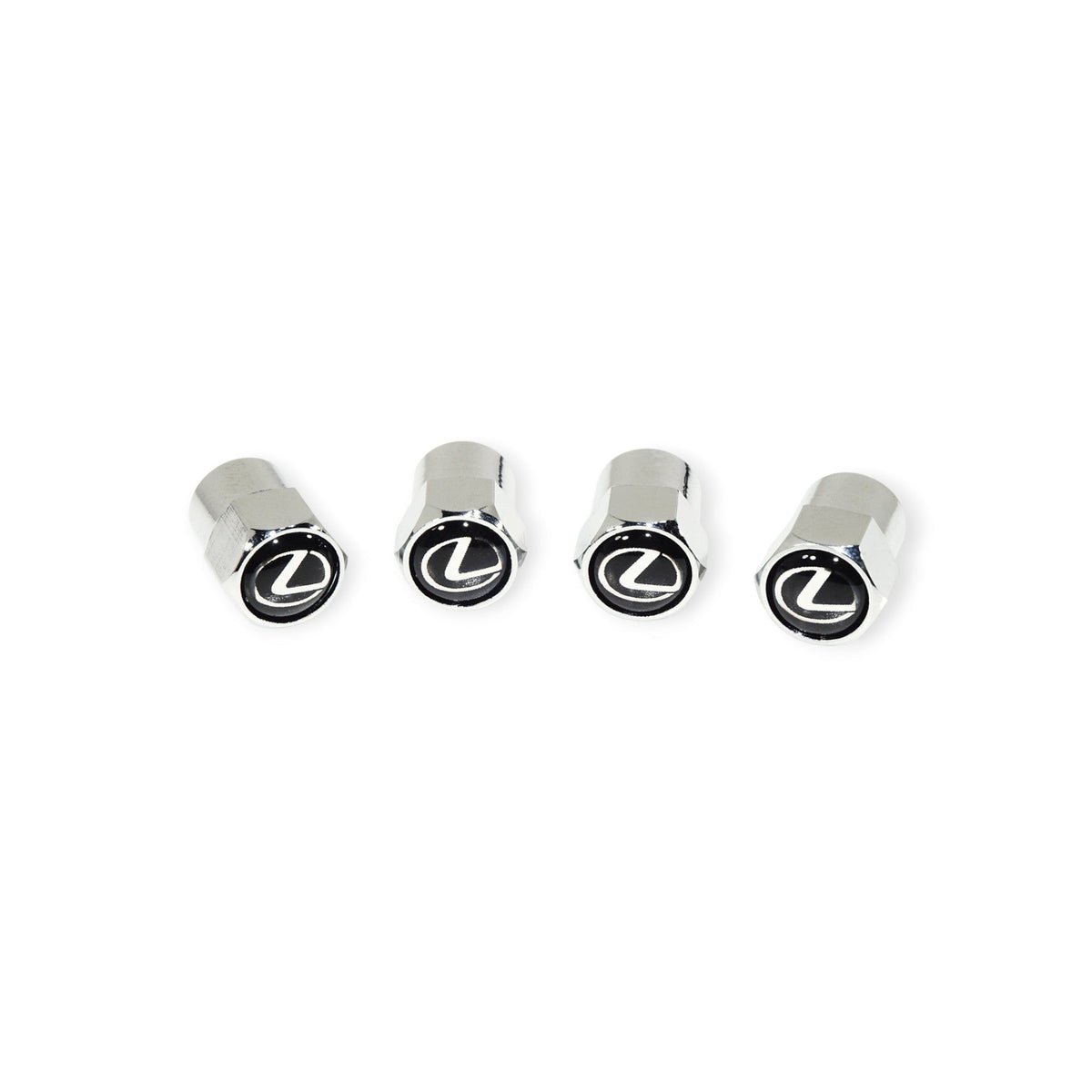 OE Chrome Valve Stem Tire Caps – Lexus Style — Lunaticsco